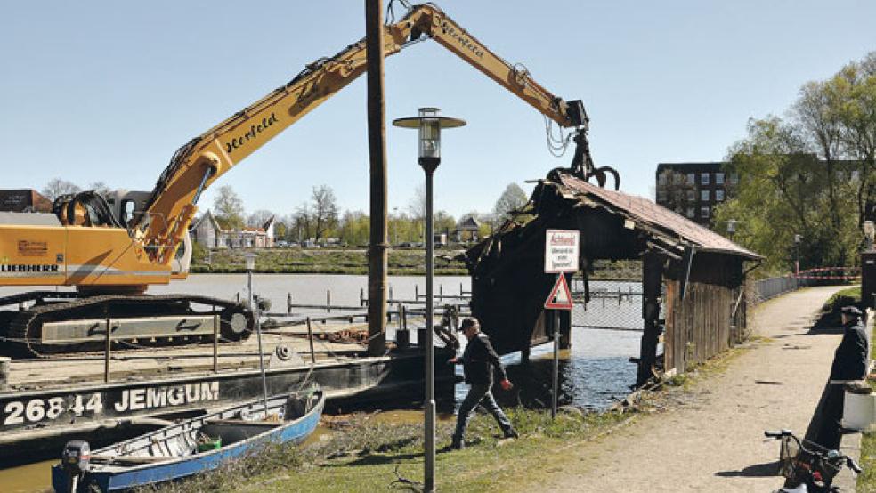 Offene Sicht auf die Steganlage - Rheiderland Zeitung
